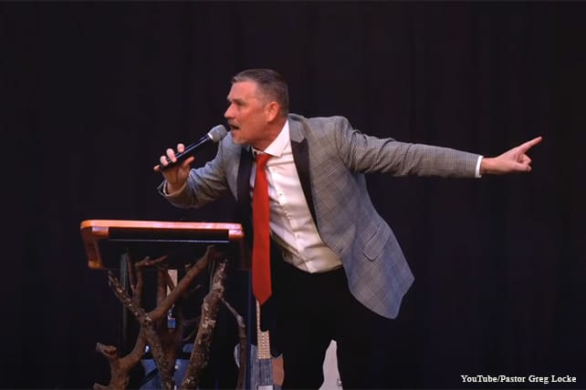 Pastor Greg Locke’s Fiery Easter Sermon–“Take Them Stupid Masks Off ...