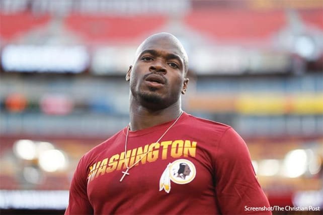 Christian NFL Player Adrian Peterson Says He and Other Players Will ...